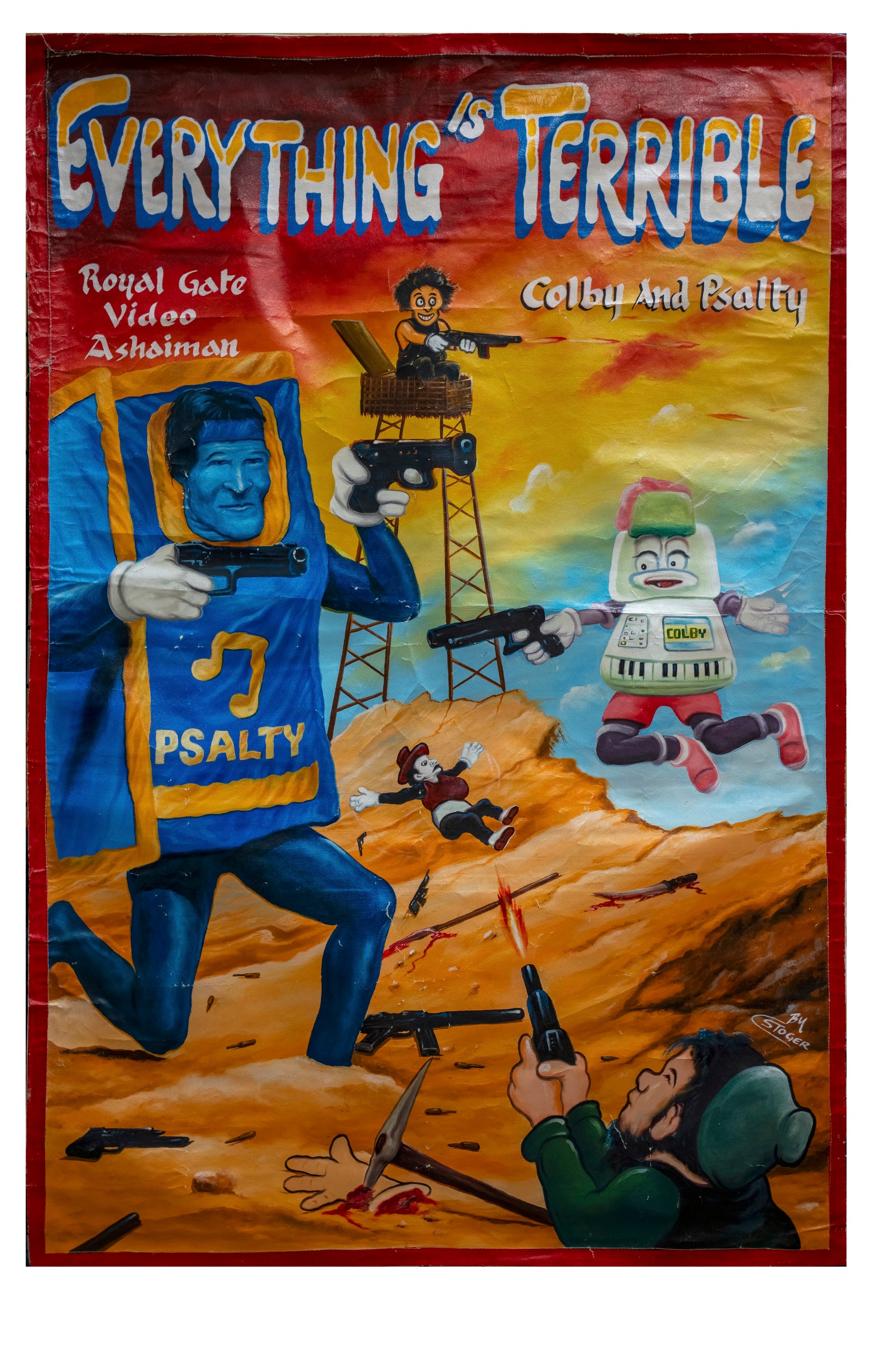 Psalty & Colby: The Revenge Ghana Print – Everything Is Terrible!